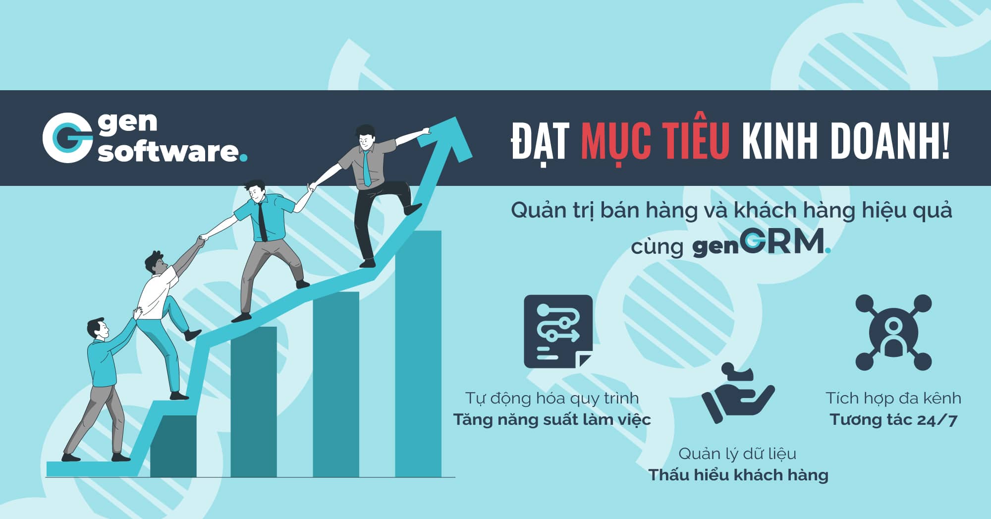 Tổng đài GenCloud » GenCRM - Phần Mềm Quản Lý Khách Hàng Tối ưu Chi Phí